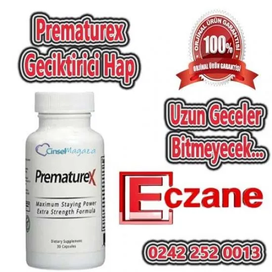 Prematurex Geciktirici Hap